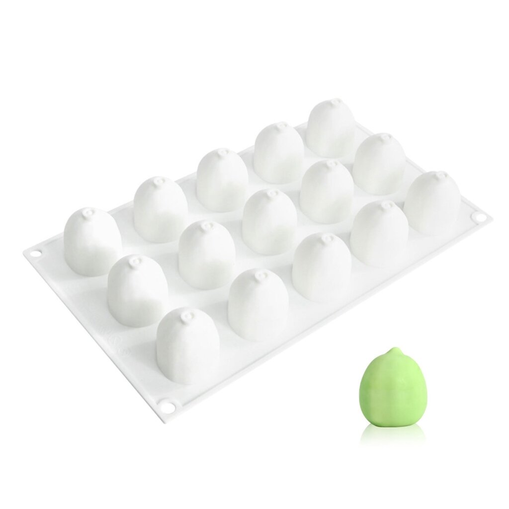 Форма для торта с фруктовым муссом-15 штук с объемным лимоном