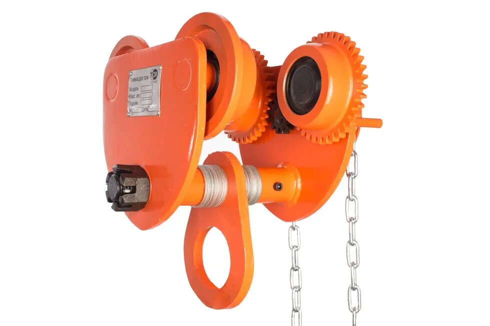 10433 Тележка для тали TOR Тип В (GCL) 3Х3 с механизмом передвижения