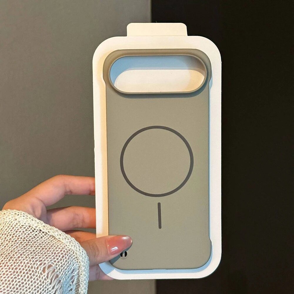 Чехол для iPhone 16 Pro Max Titanium Gray Magsafe