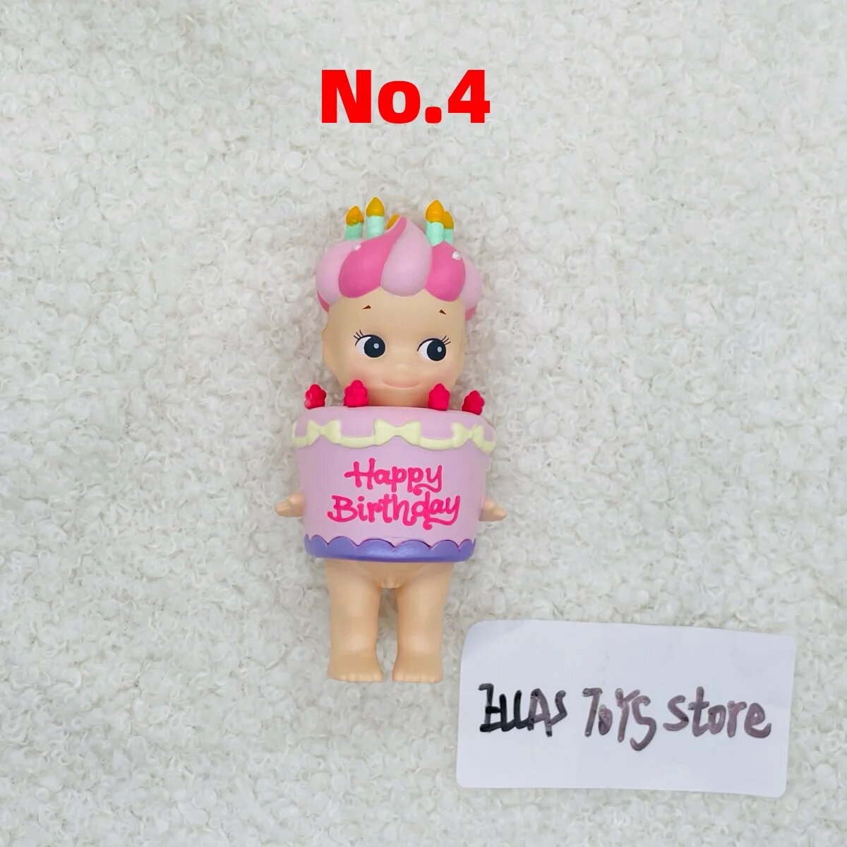 Sonny Angel мини-фигурка малиновый торт Розовый, Raspberry Cake