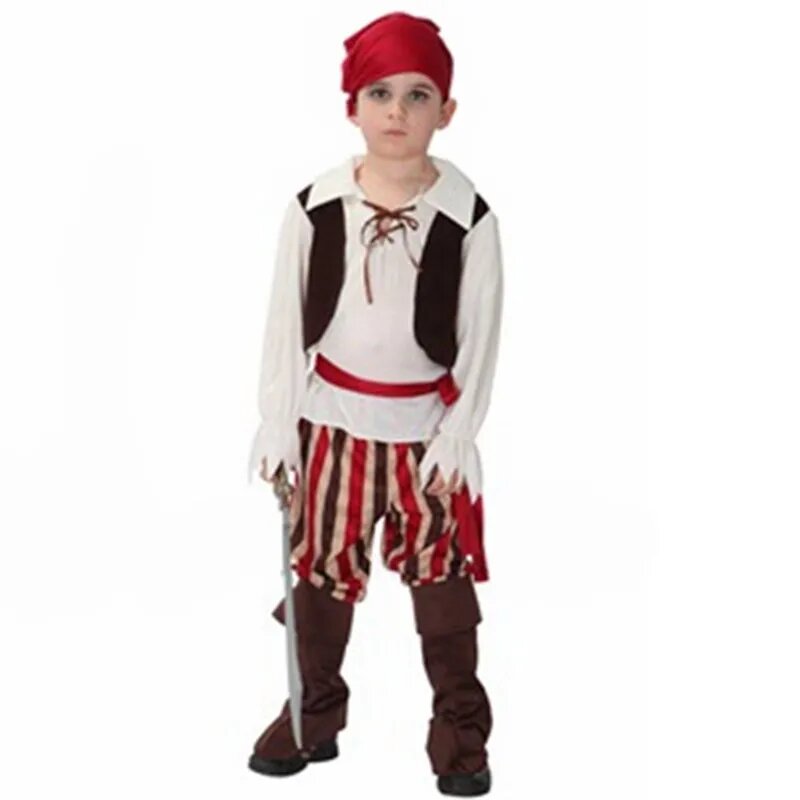 Детские пиратские костюмы M-XL XL