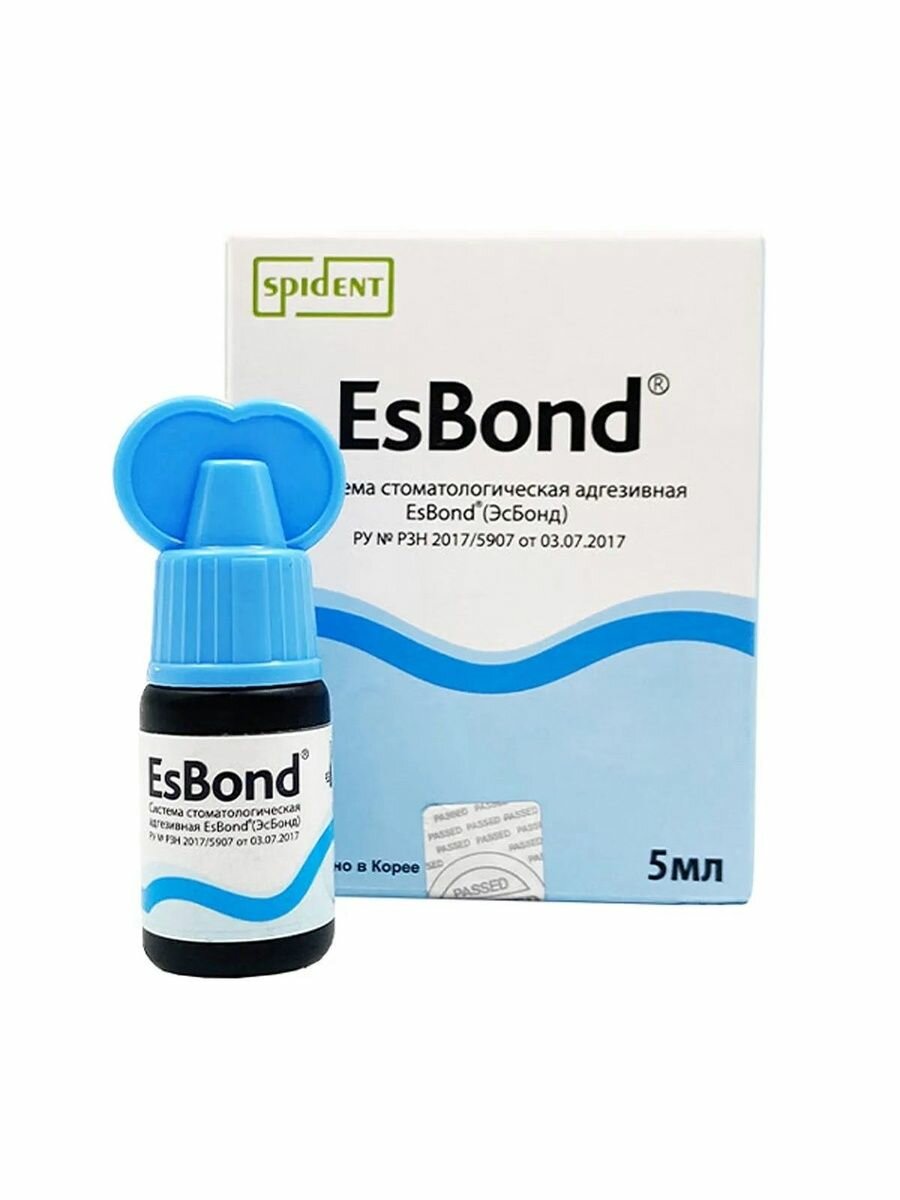 Адгезив стоматологический Spident ЭсБонд (EsBond), 1 флакон 5мл