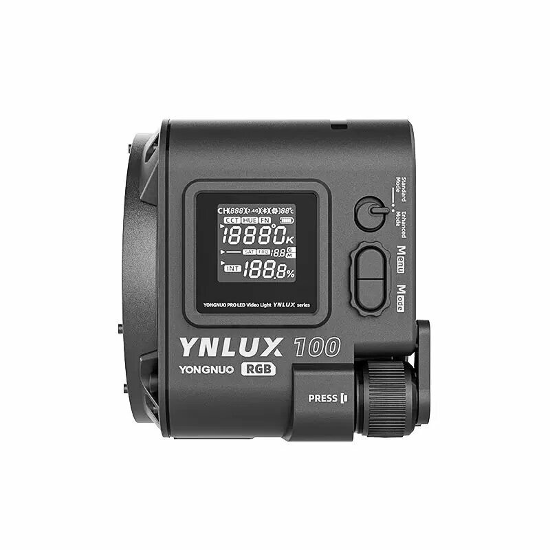 Светодиодный видеосвет Yongnuo YNLUX100 RGB Studio Equipment 120W 2700K-10000K для камеры