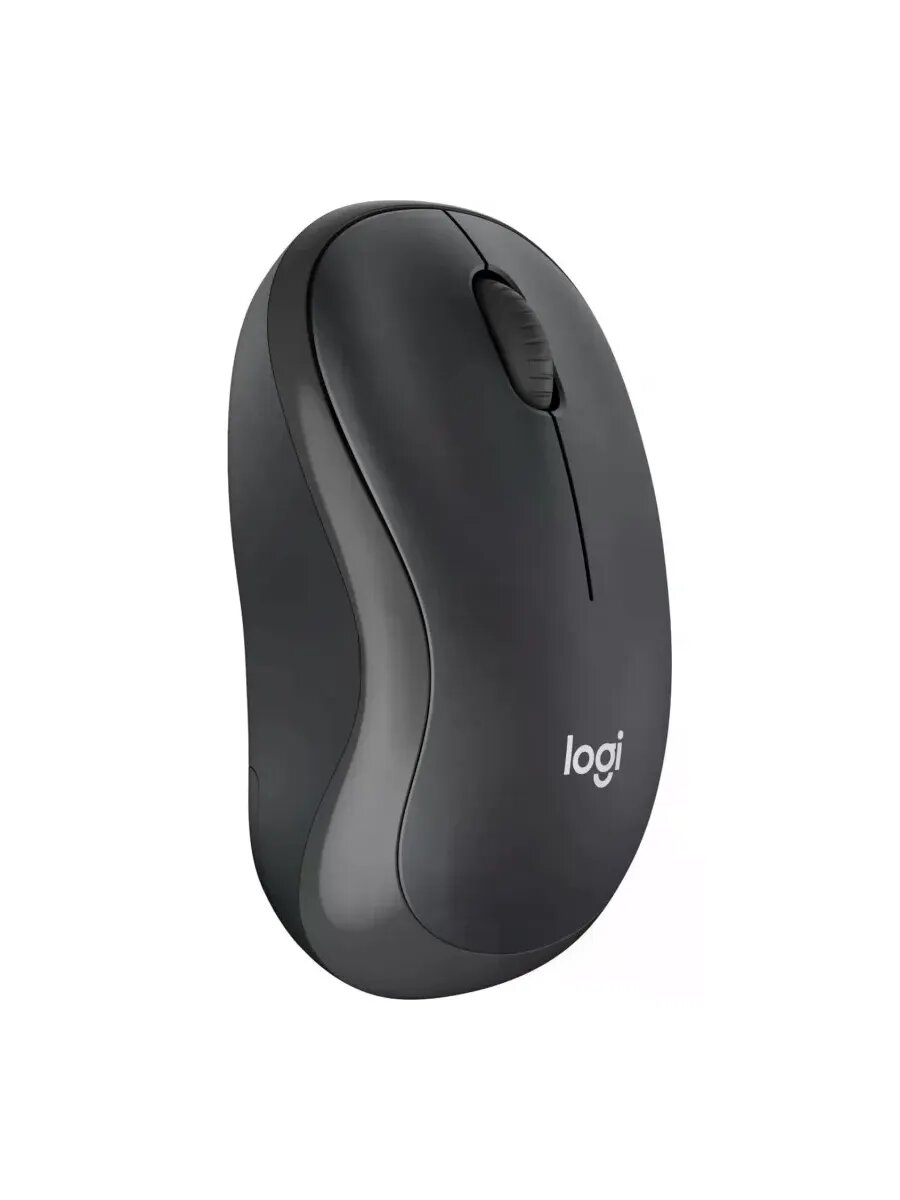 Мышь Logitech M240, беспроводная, для ноутбука, графитовая, 4000 DPI, 2 кнопки — фото 1