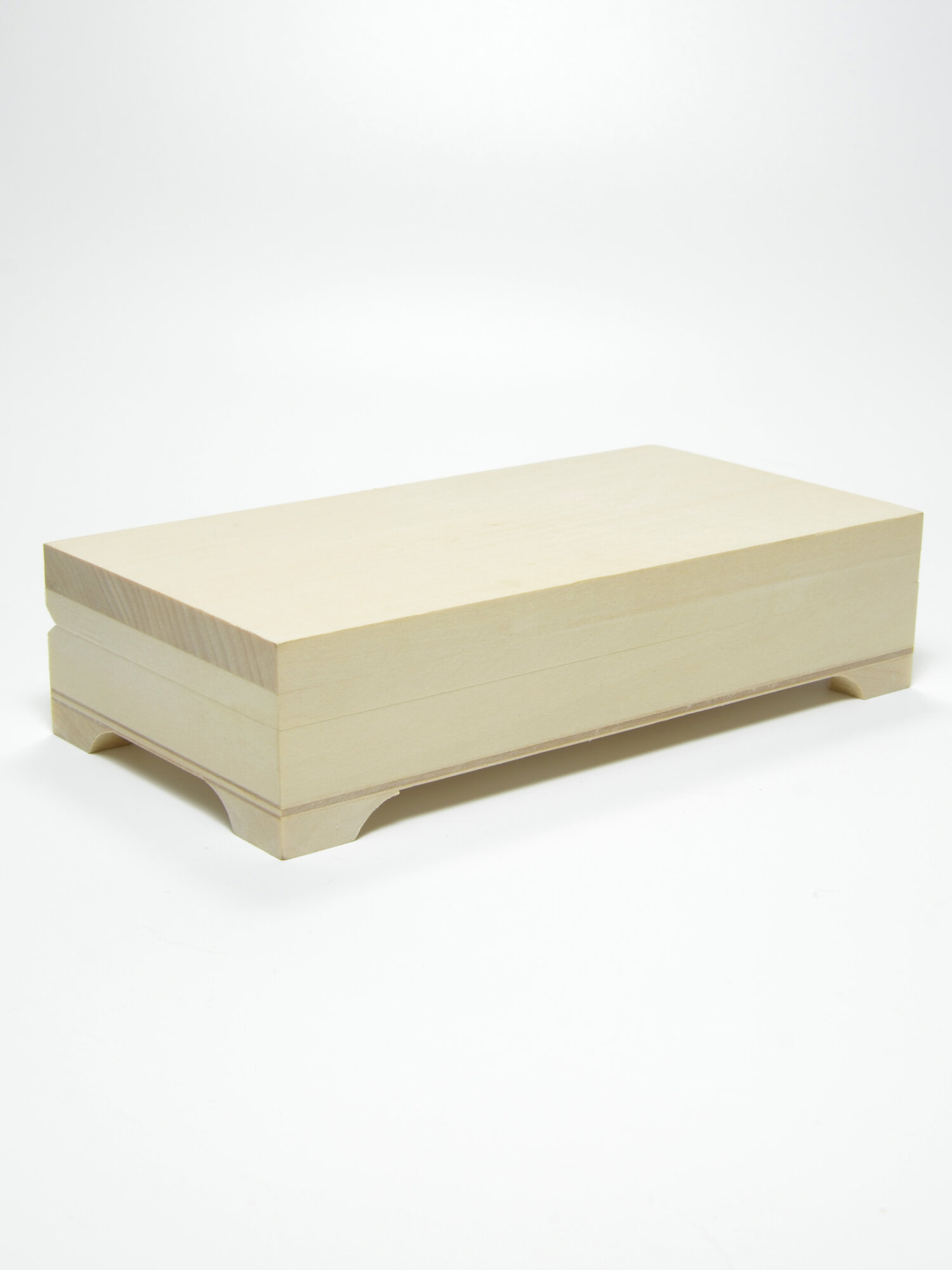 Шкатулка деревянная, для росписи и декупажа, размер 18,5x9,5x4,5 см