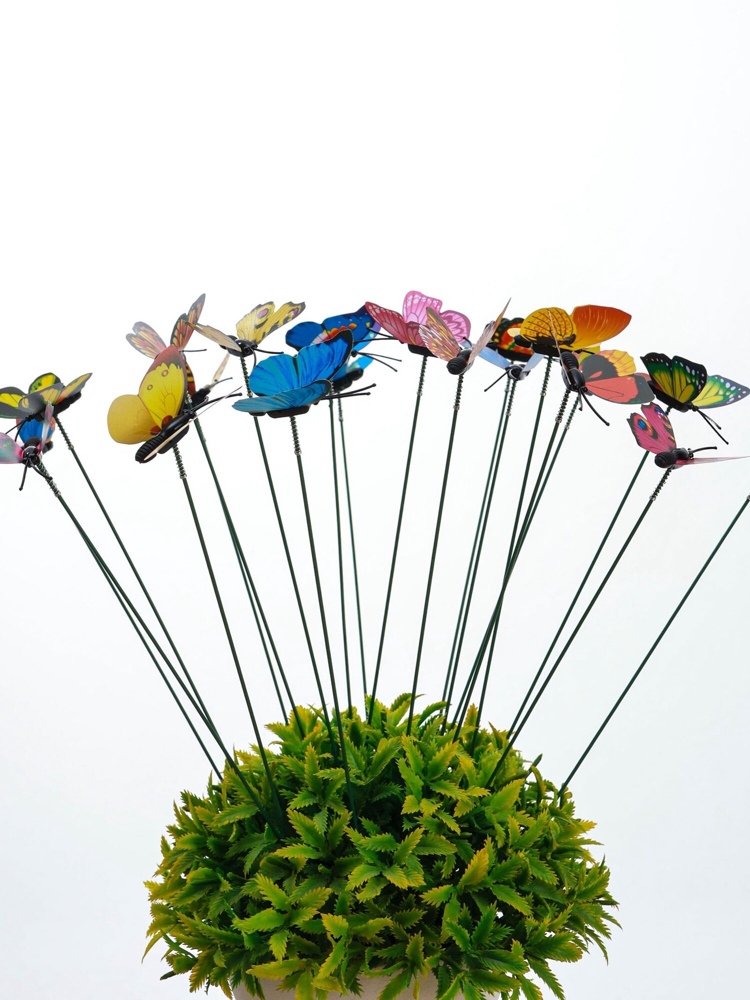 Набор штекеров TAKE IT EASY "Бабочки", в наборе 30 штук, 4 см