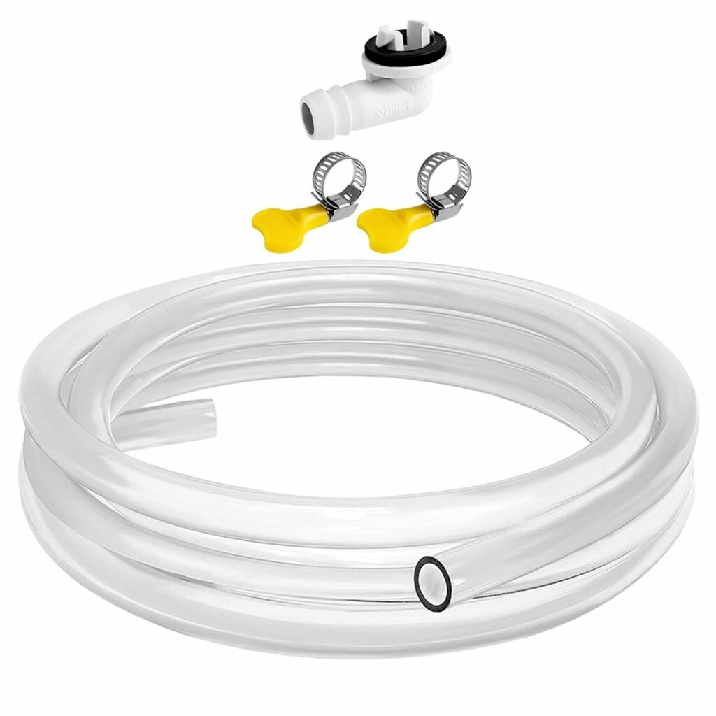 (Один комплект) 10-футовая портативная дренажная труба для кондиционирования воздуха универсальный комплект дренажных труб внешней установки