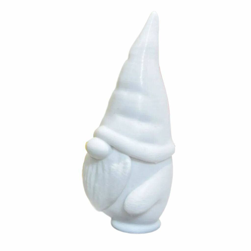 Милый рождественский карлик, украшение дома, крыльца-Белый