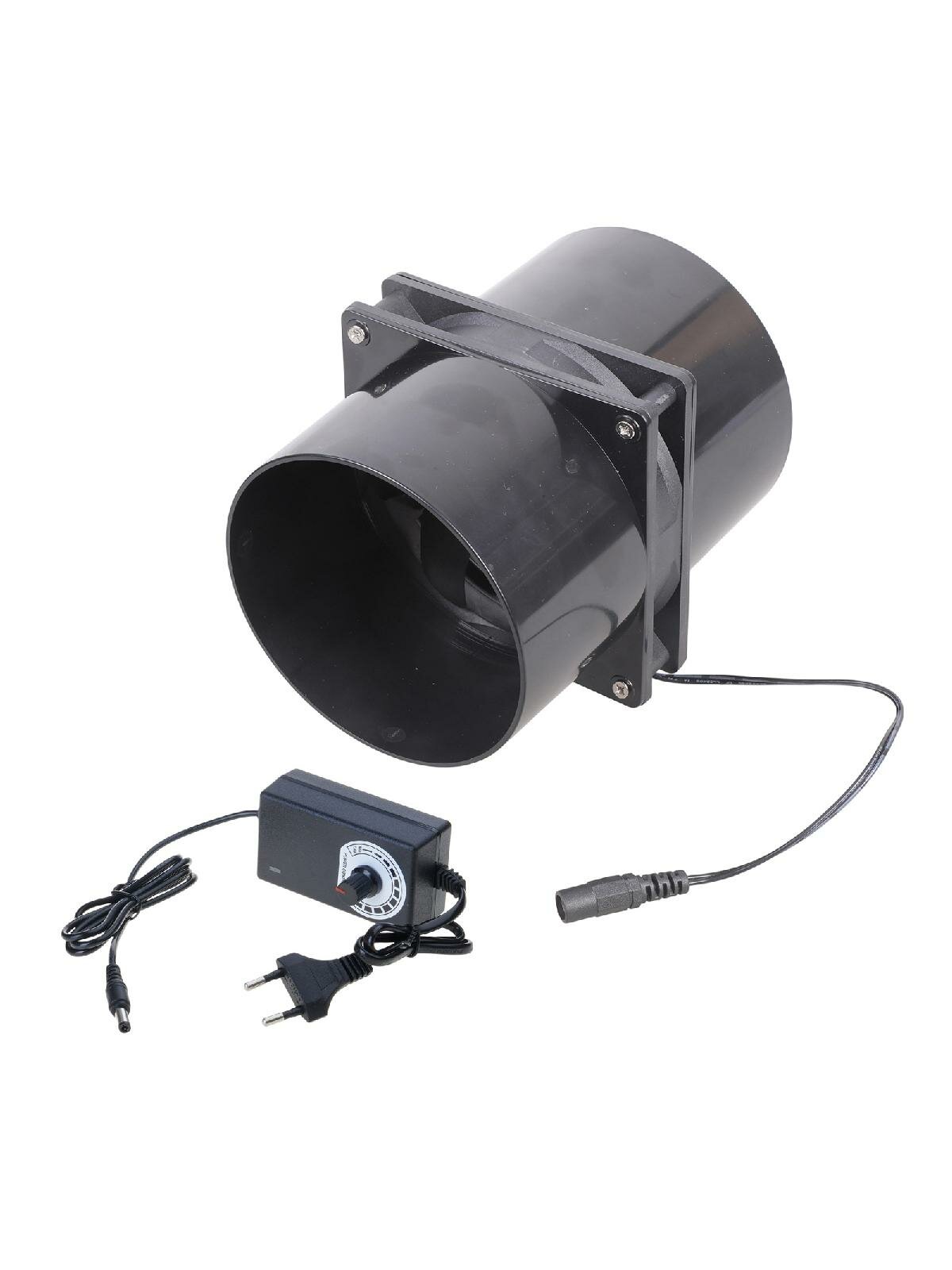 Охлаждающий вентилятор DC12V 3000 об /мин С регуляторами скорости и аксессуарами для удаления смога