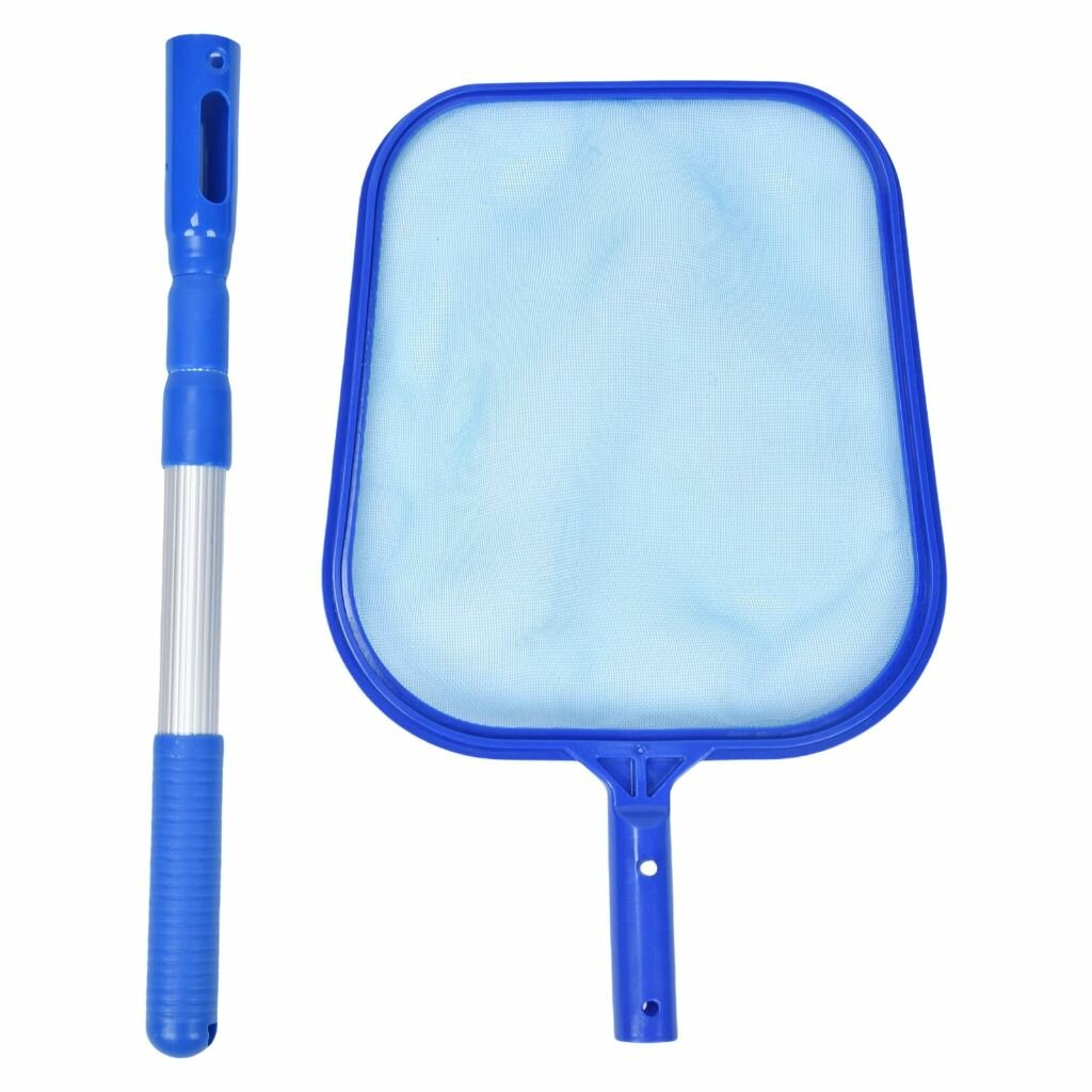 Регулируемый скиммер для бассейна с прочными шестами