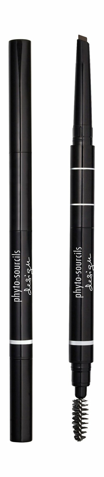 Sisley Phyto-Sourcils Design Фито карандаш-хайлайтер для макияжа бровей с щеточкой 3-в-1 | 6 Espresso / Темно-коричневый 100мл
