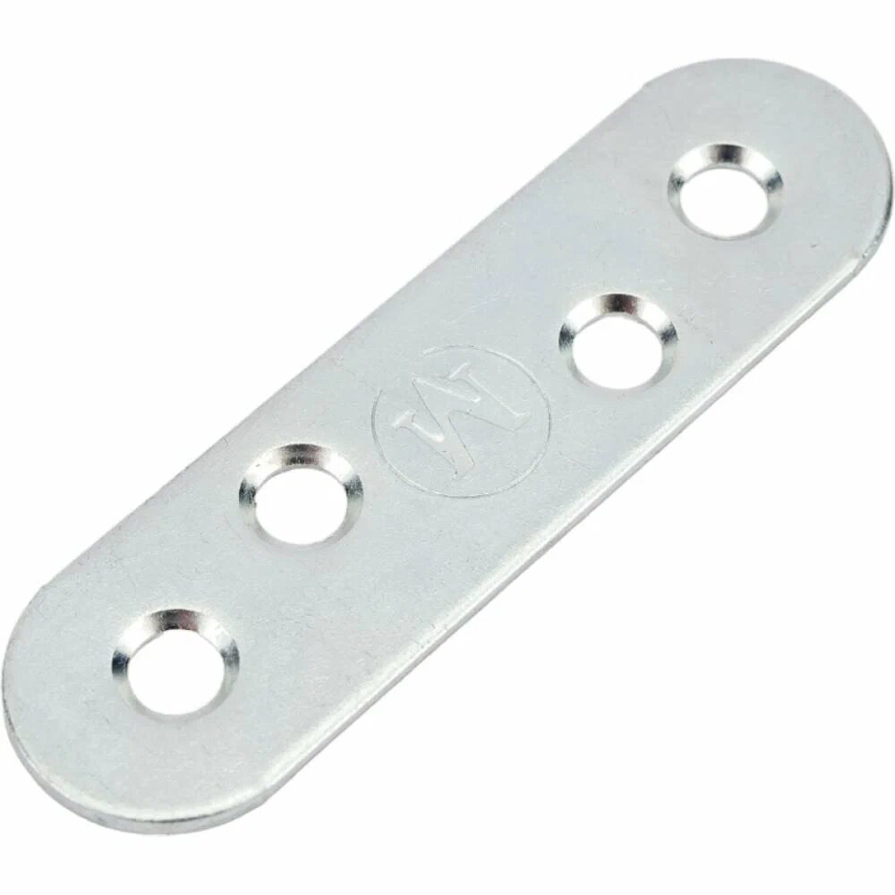 Пластина крепежная ПК 60 стальная , оцинкованная "МастерБолтиков" ( 8 шт )