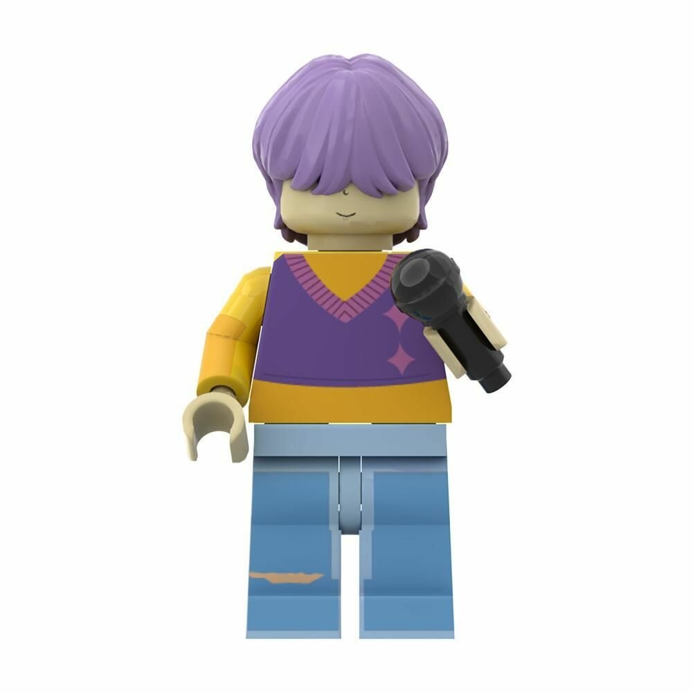 Аниме фигурки Кей-поп-охотницы на демонов / KPop Demon Hunters фигурка ; коллекционная статуэтка для рабочего стола, украшение для стола, 1 шт. (Высота 5 см)