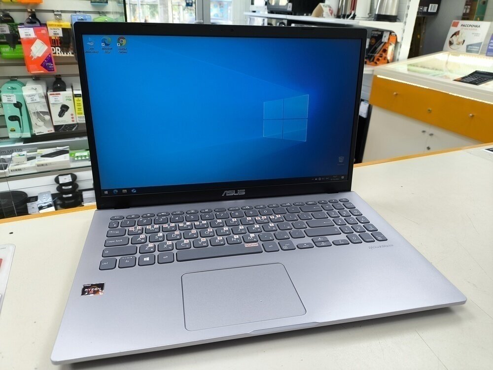Ноутбук ASUS D509D, 15.6", AMD Ryzen 5 3500U 2.1ГГц, RAM 8GB, 256ГБ, AMD Radeon Vega 8 | Б/У, уценка