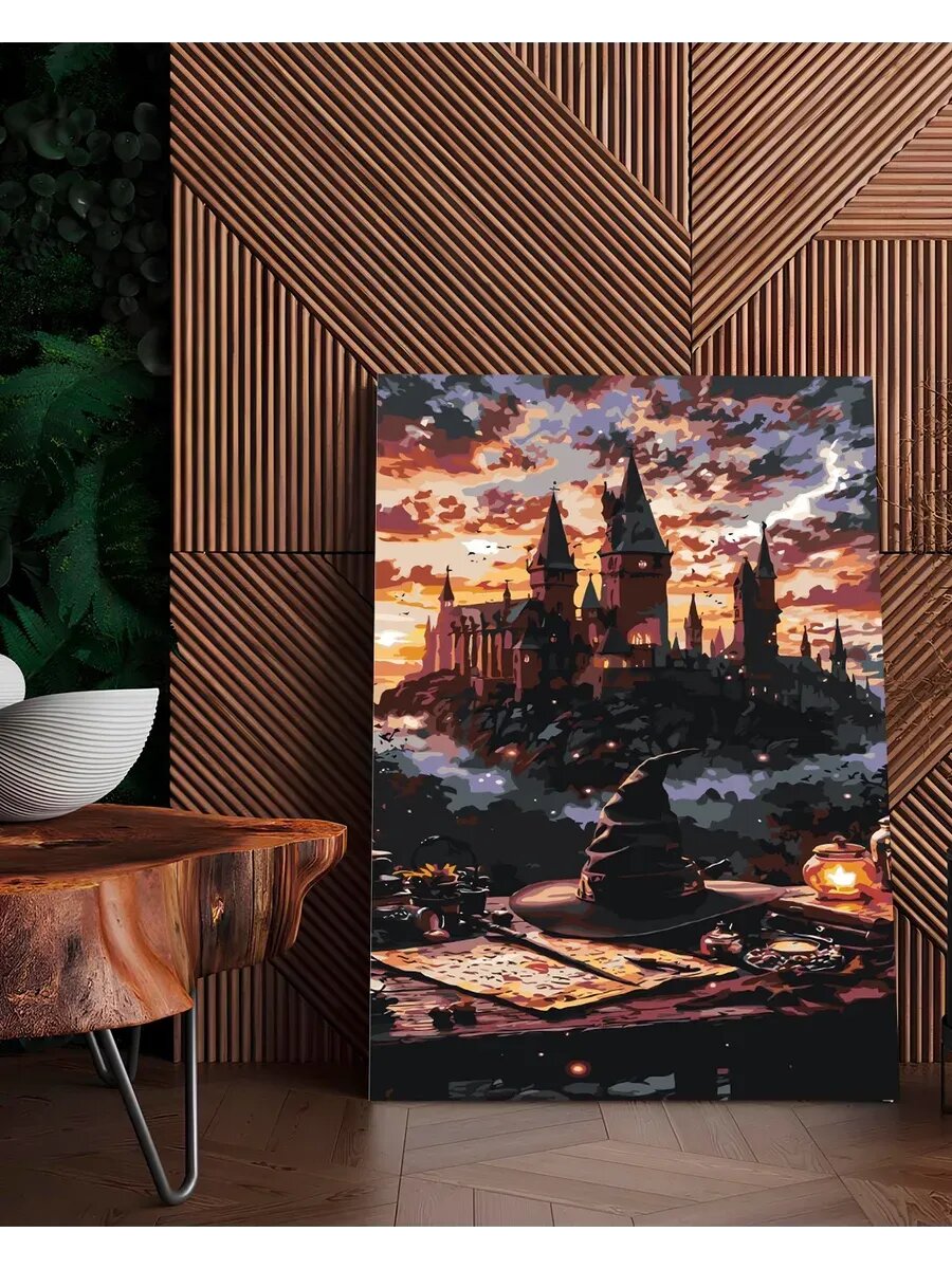 Картина по номерам Гарри-Поттер