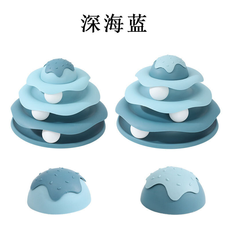 Игрушка для кошек, новая дорожка для мороженого, развлекательная тарелка, подтекст для кошек, саморазвлечение,