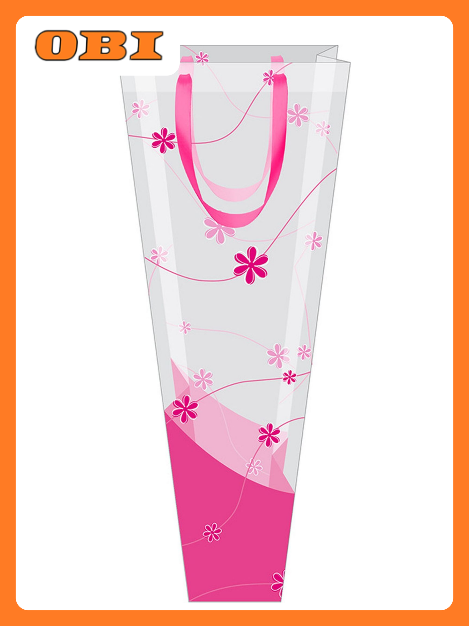 Сумка для орхидей GARDEN SHOW 70х30 см пластик в ассортименте