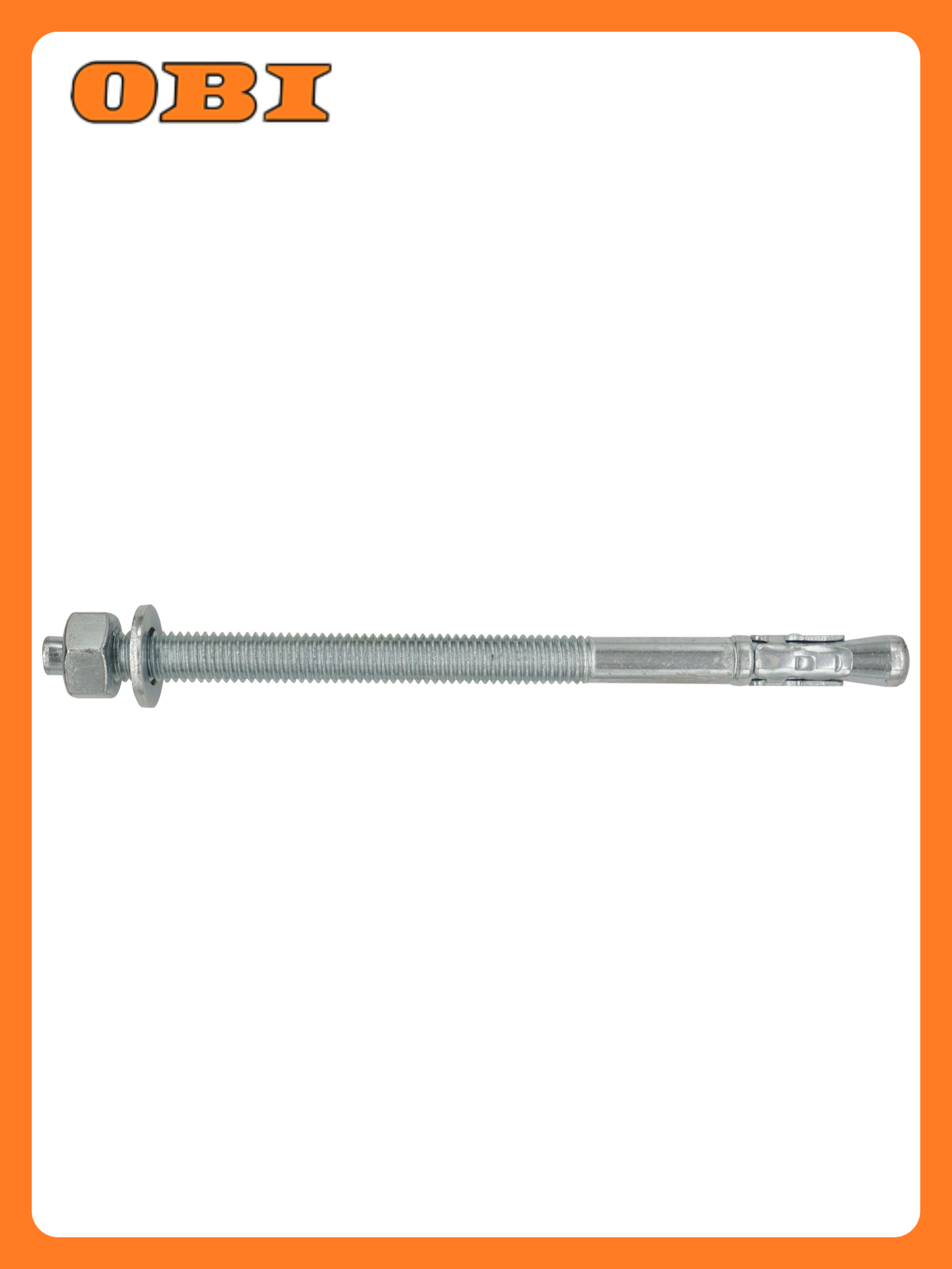 Анкер клиновой Европартнер MULTI PRO, сталь, оцинкованный, 12х180 мм, 2 шт