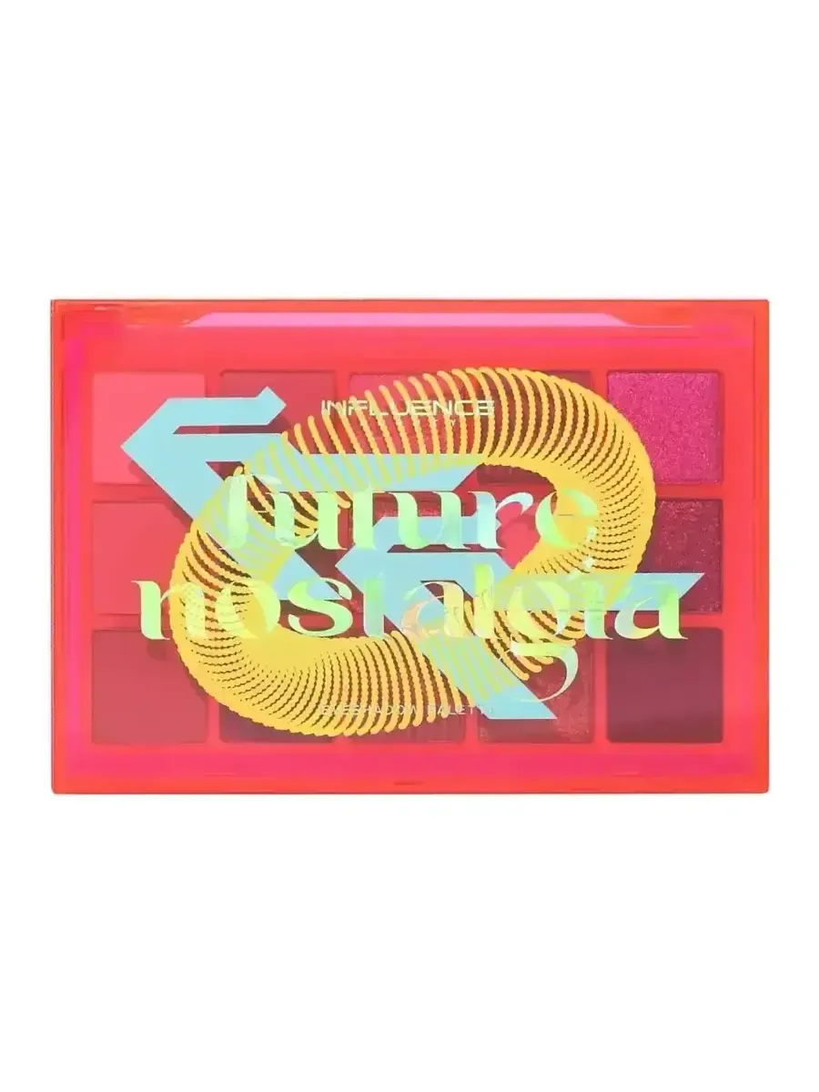 Тени для век Influence Beauty Eyeshadow Palette Future Nostalgia Палетка, 01