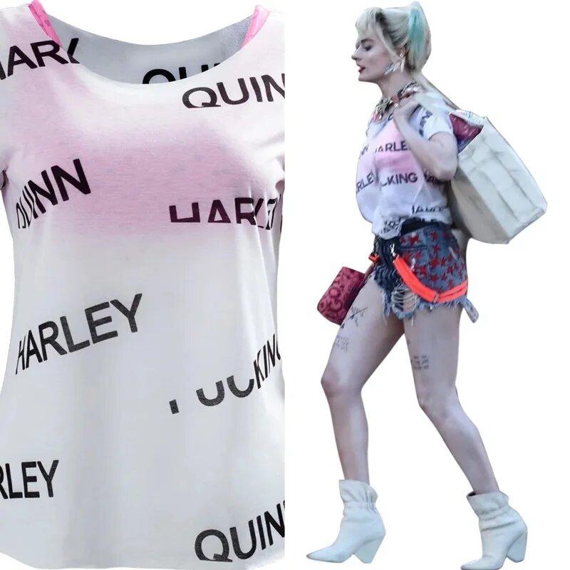 Косплей костюм «Птицы добята» для женщин и девочек, футболка, жилет M