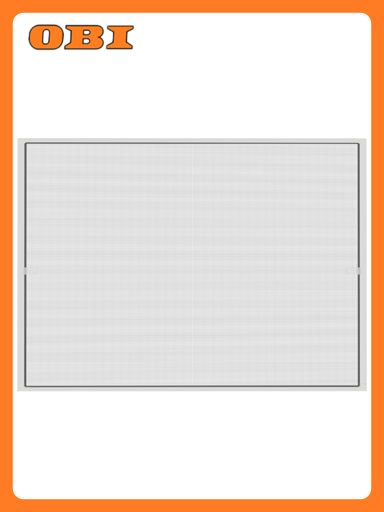 Москитная сетка Галичи, для фрамуг, 500x700мм, стекловолокно, белая