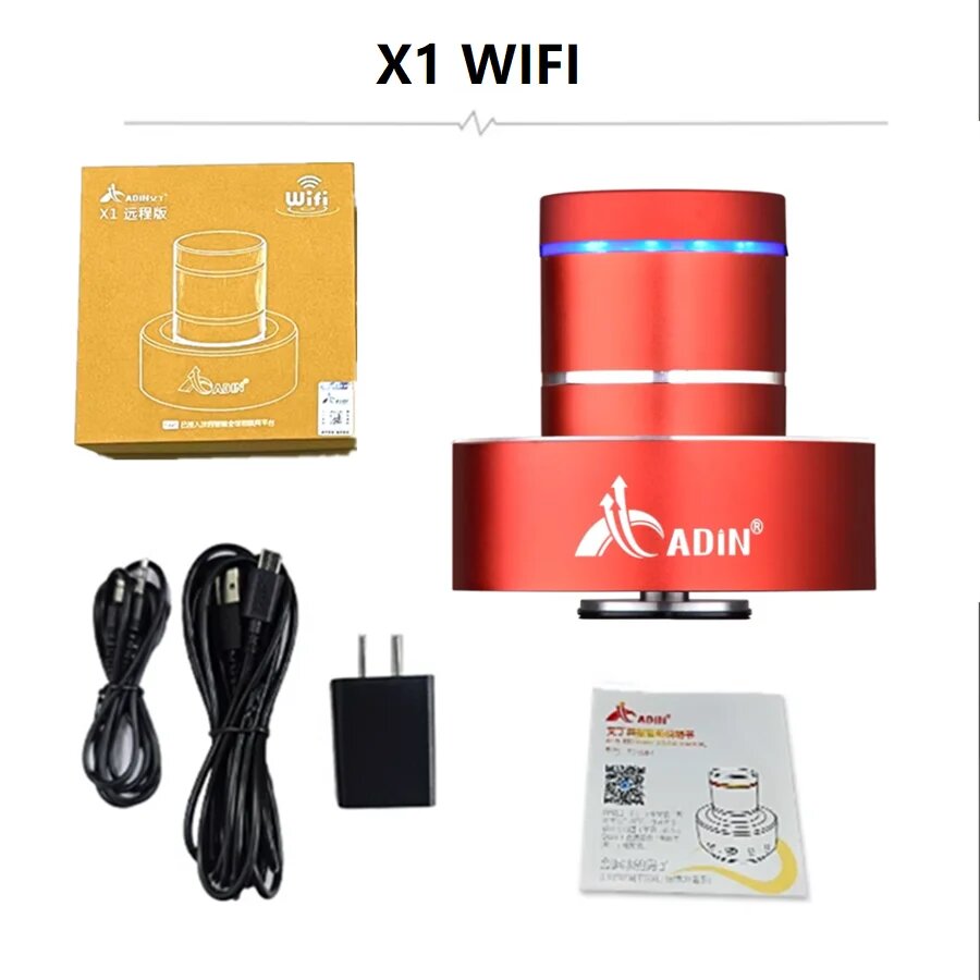 Динамик Adin X1 WIFI красный