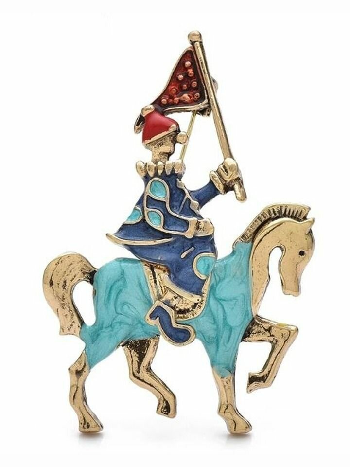 Брошь, эмаль