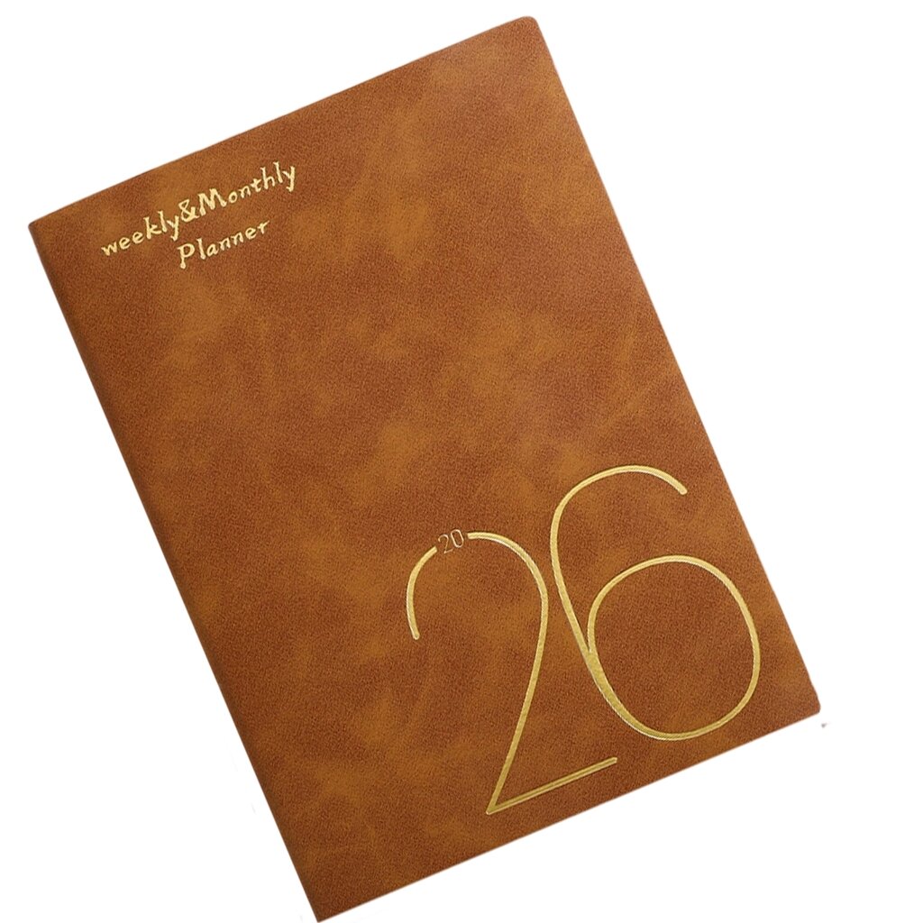 Еженедельный планировщик на 5 2026 год Планировщик офисной работы Простой блокнот с расписанием Книга для ежемесячного планирования Школьные канцелярские принадлежности