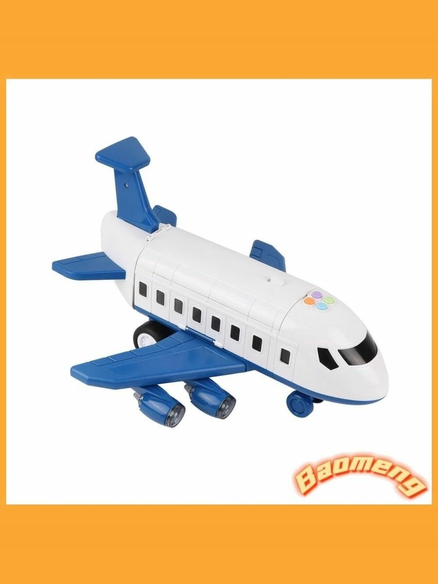 Образовательный трансформируемый ш набор самолетов и машин для увлекательной игры