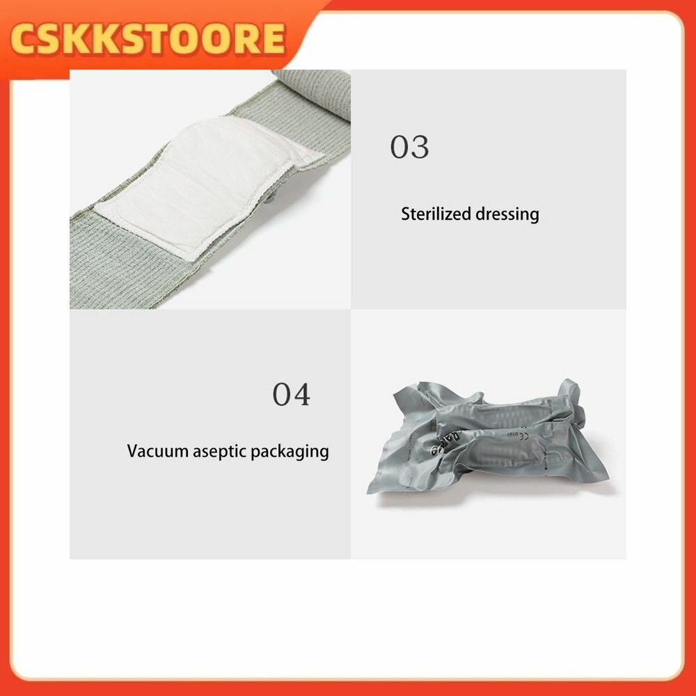 Бинт кровоостанавливающий, аварийный, сжимающий, травматический, для походных принадлежностей