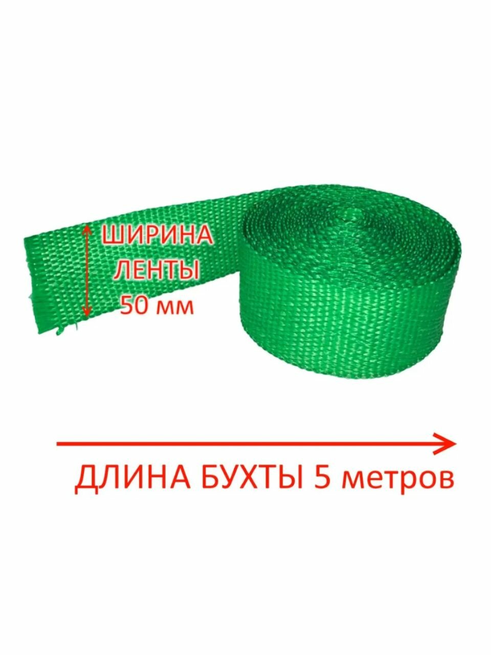 Термолента для глушителя зеленая (бухта 5м) 50мм*1,5мм