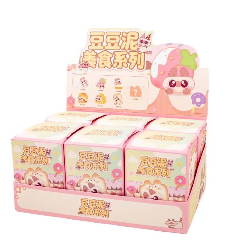 Коллекционная кукла Bandai Mystery Bean Pasta Gourmet 6шт
