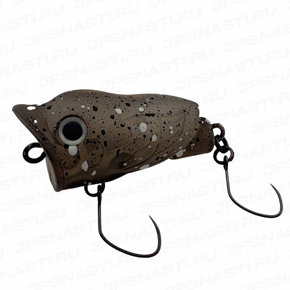 Поппер на форель DaySprout Sparrow Gift 33F, 2.8 г, #SG-04 Smoke Full Pellet (Green Glow) / Форелевые приманки