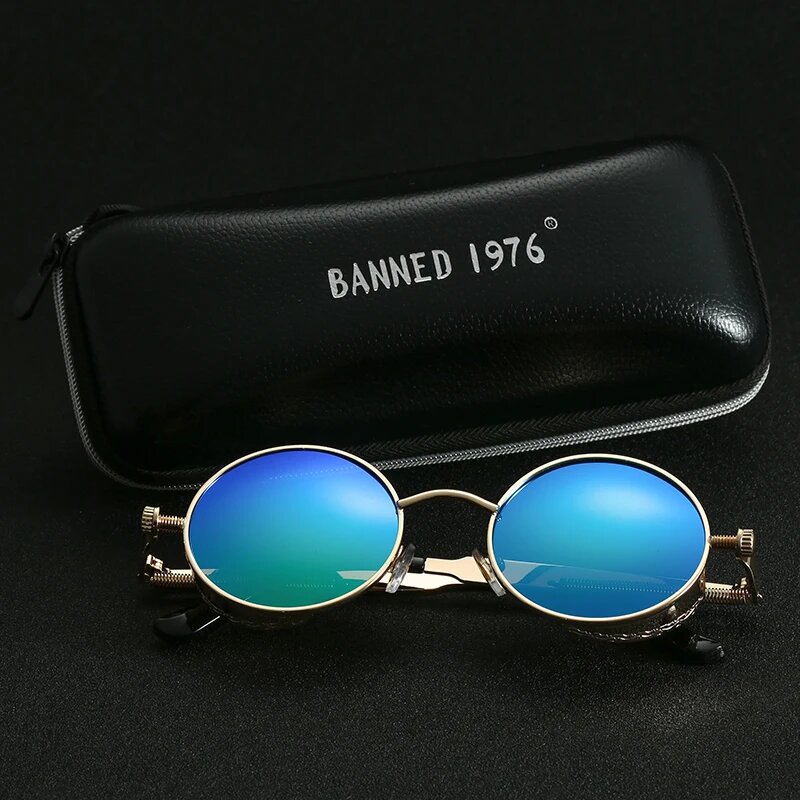 Солнцезащитные очки BANNED 1976, blue — фото 1