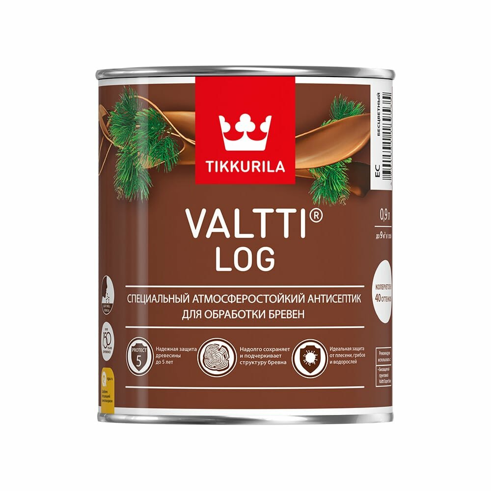 Антисептик для дерева Tikkurila Валтти Log