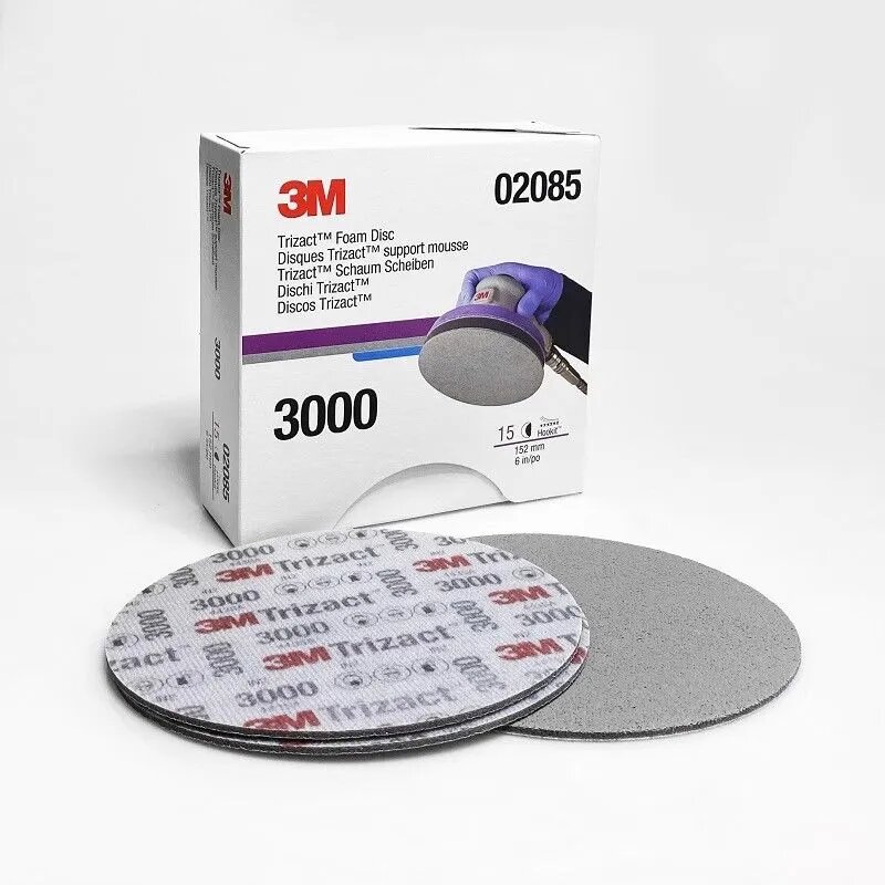 3M Лист шлифовальный, шкурка 150; P5000