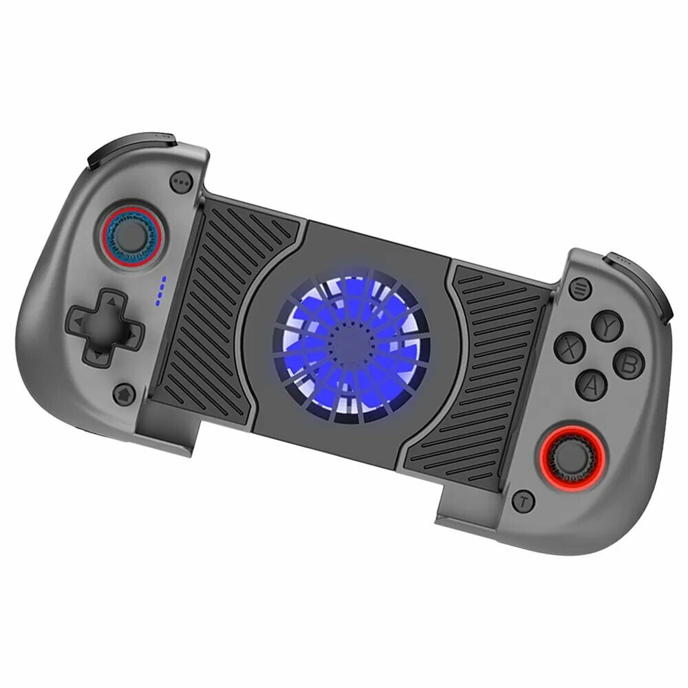 Беспроводной геймпад растягиваемый контроллер с охлаждающими вентиляционными двигателями двойной вибрации