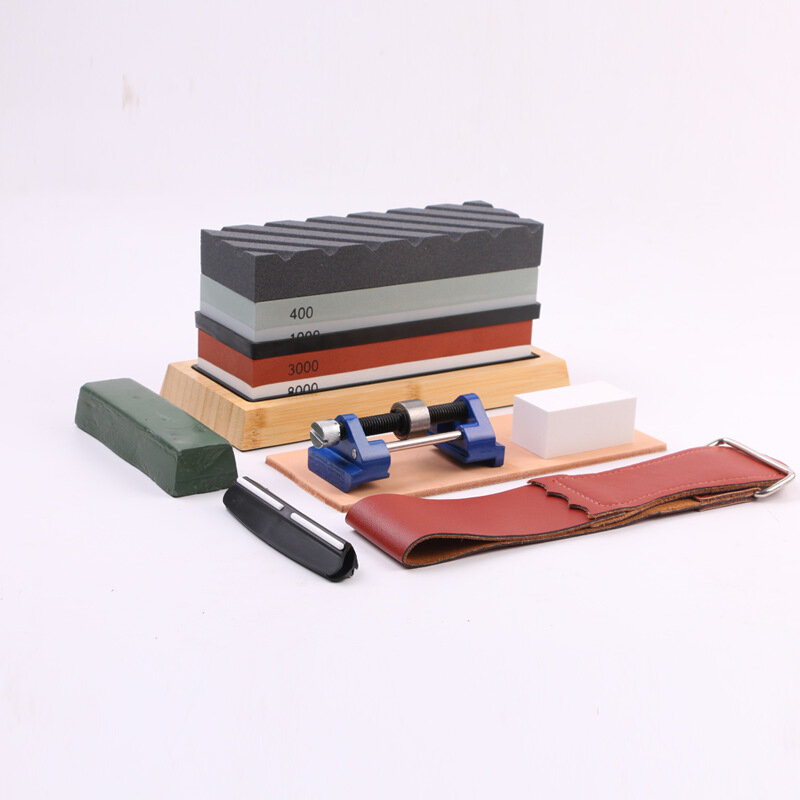 Белый корундовый двусторонний точильный камень Ren Yuan, мелкое шлифование, масляный камень, набор для кухни, аксессуары для точильного камня, оптовая продажа