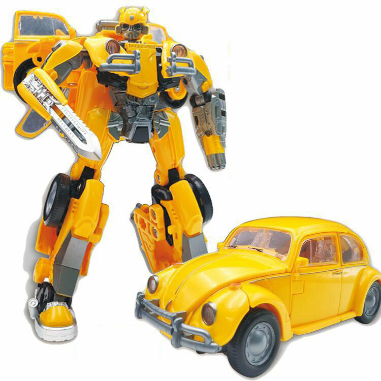 Transformer Bumblebee Movie Series Misb Action Figure Человеческое транспортное средство (желтый)