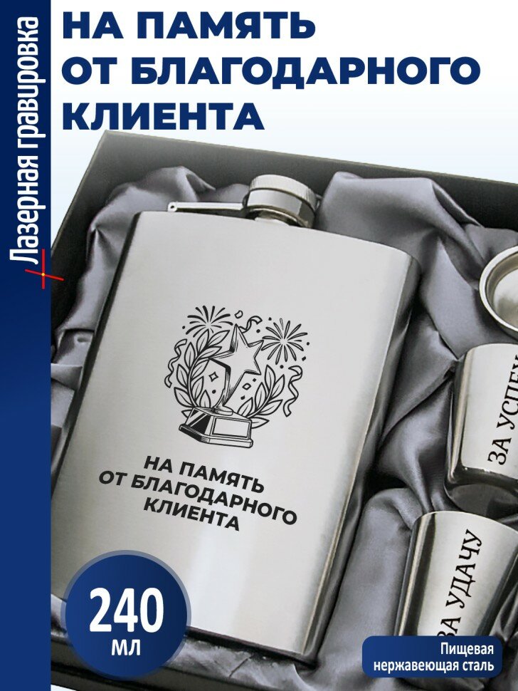 Набор "На память от благодарного клиента"