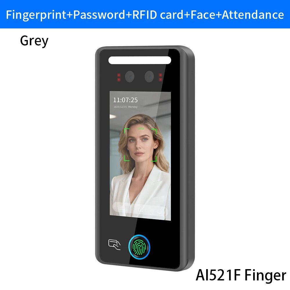 LUCKING DOOR AI521 Терминал распознавания лиц и RFID AI521F-EM