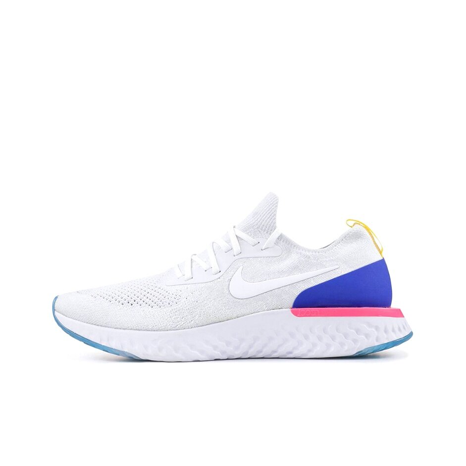 Кроссовки NIKE Epic React Flyknit 1, размер EU 45 стопа (29CM), белый, — фото 1