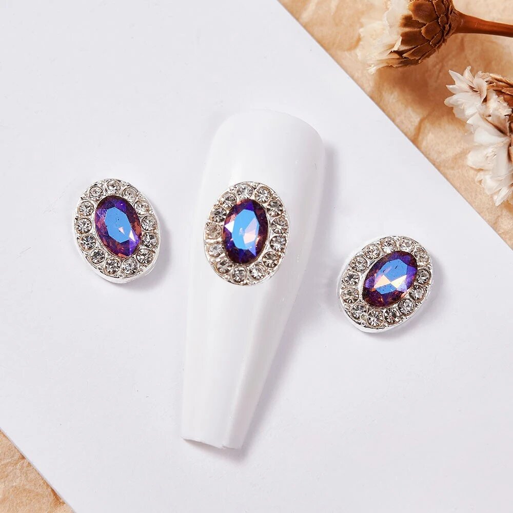 MAFANAILS Стразы для ногтей 3D, Цвет: 7, 10 шт.