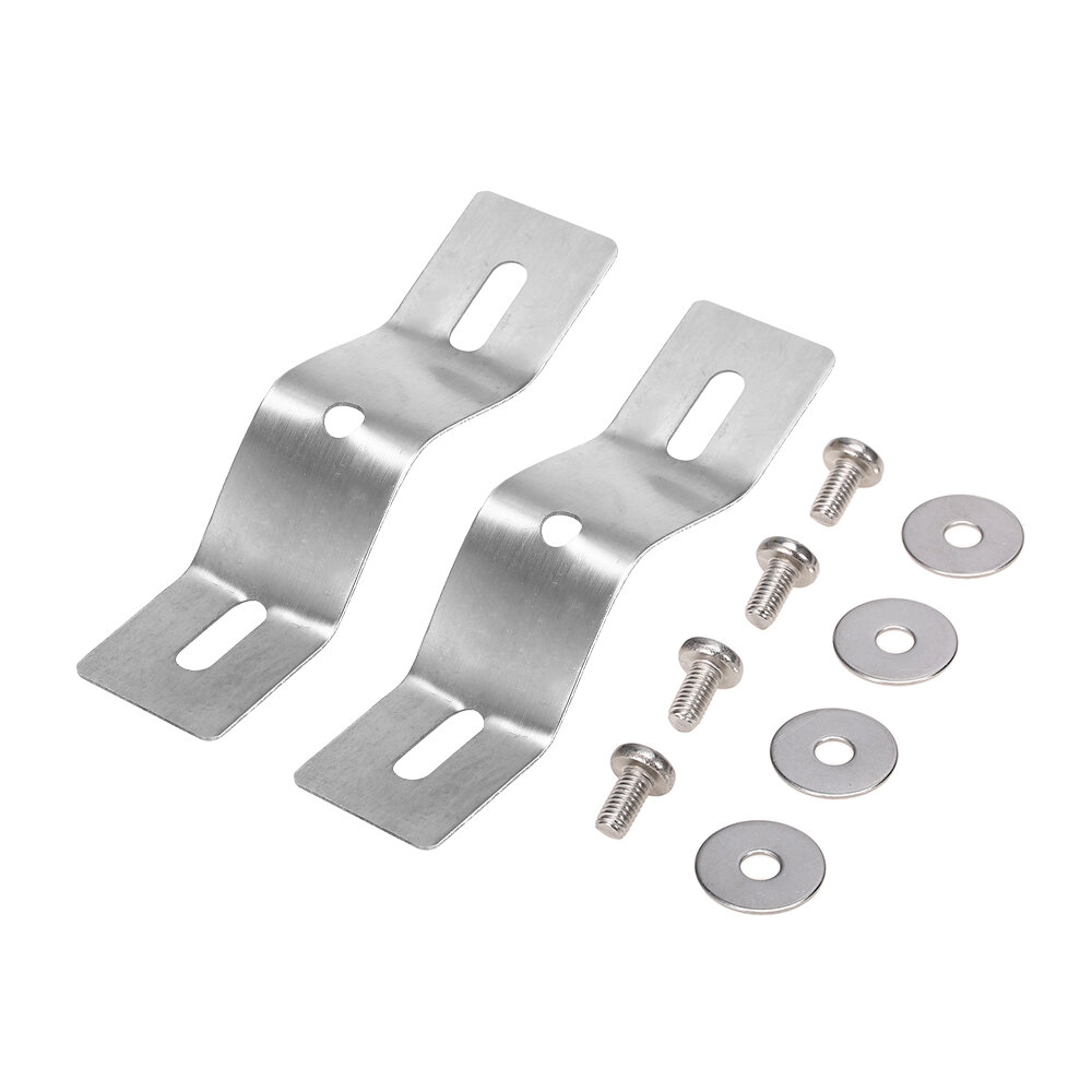 2 штуки Каяк Рыбацкая Электродвигатель Крепление Пластина Аппаратура Стабилизатор Система Монтажная Пластина, Сталь, Размер 12*3 см, Вес 25 г, Общий Вес 80 г, В комплект входят 4 Винта и 4 Шайбы