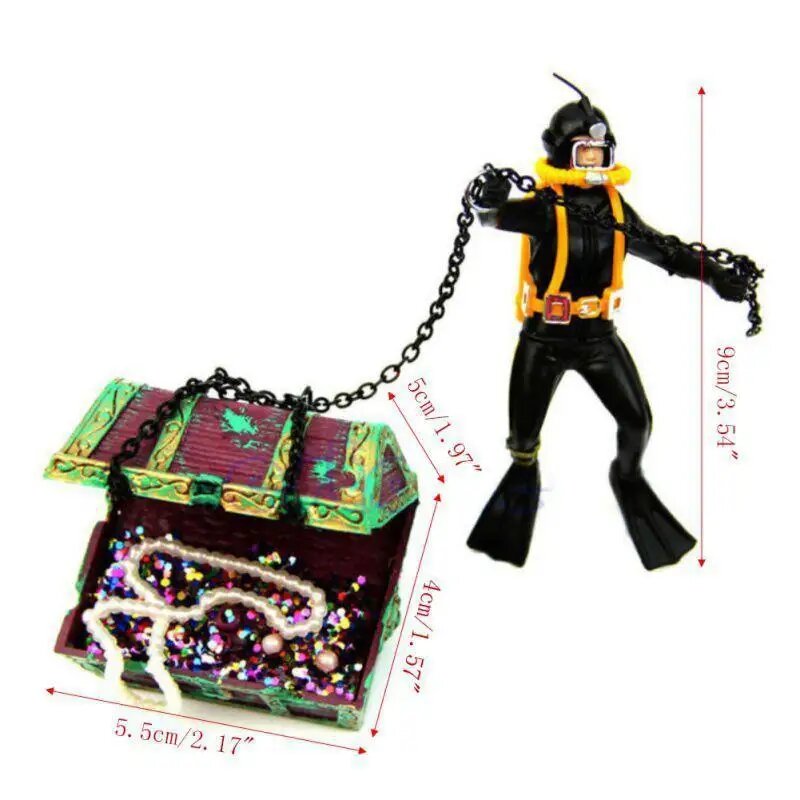 Подводный буксир для аквариума W76 Черный, W65 Black