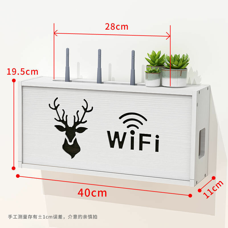 Коробка для хранения роутера WiFi настенная без сверления настенная оптическая полка для кошек сетевой кабель розетка скрытие проводов ZSQ
