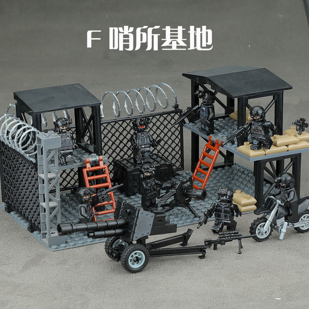 Военные строительные блоки, минифигурки спецназа, солдаты, городские SWAT, мини-фигурки, оружие, пистолеты, игрушки для мальчиков, деревянные сборки