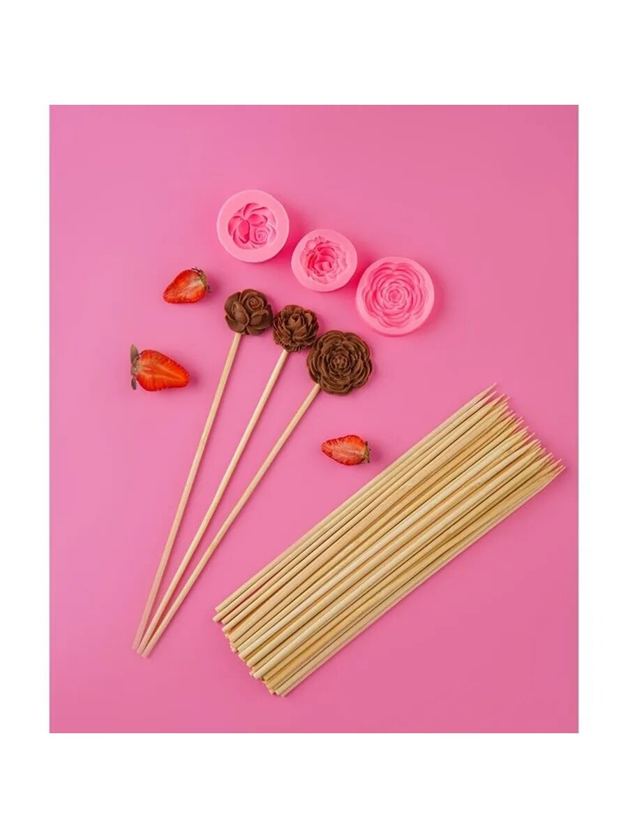 Многофункциональный набор форм и шампуров для украшений