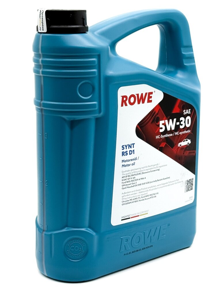Rowe HIGHTEC SYNT RS D1 5W-30 (4л) 20212004099