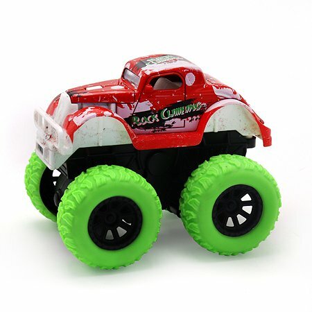 Funky toys Машинка die-cast на полном приводе красная, инерционная FТ8484-5 с 3 лет